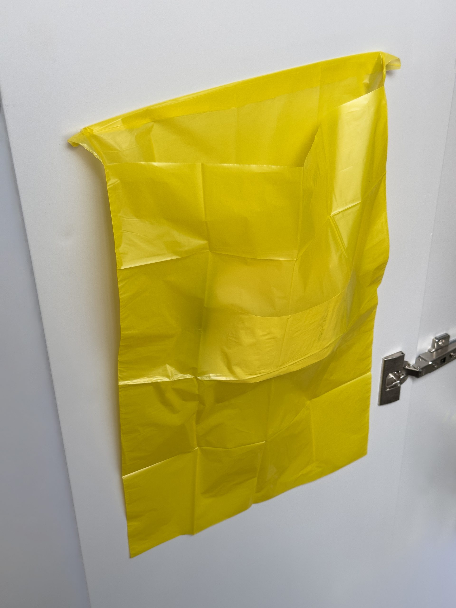 Yellow patient Locker bag - GV Health