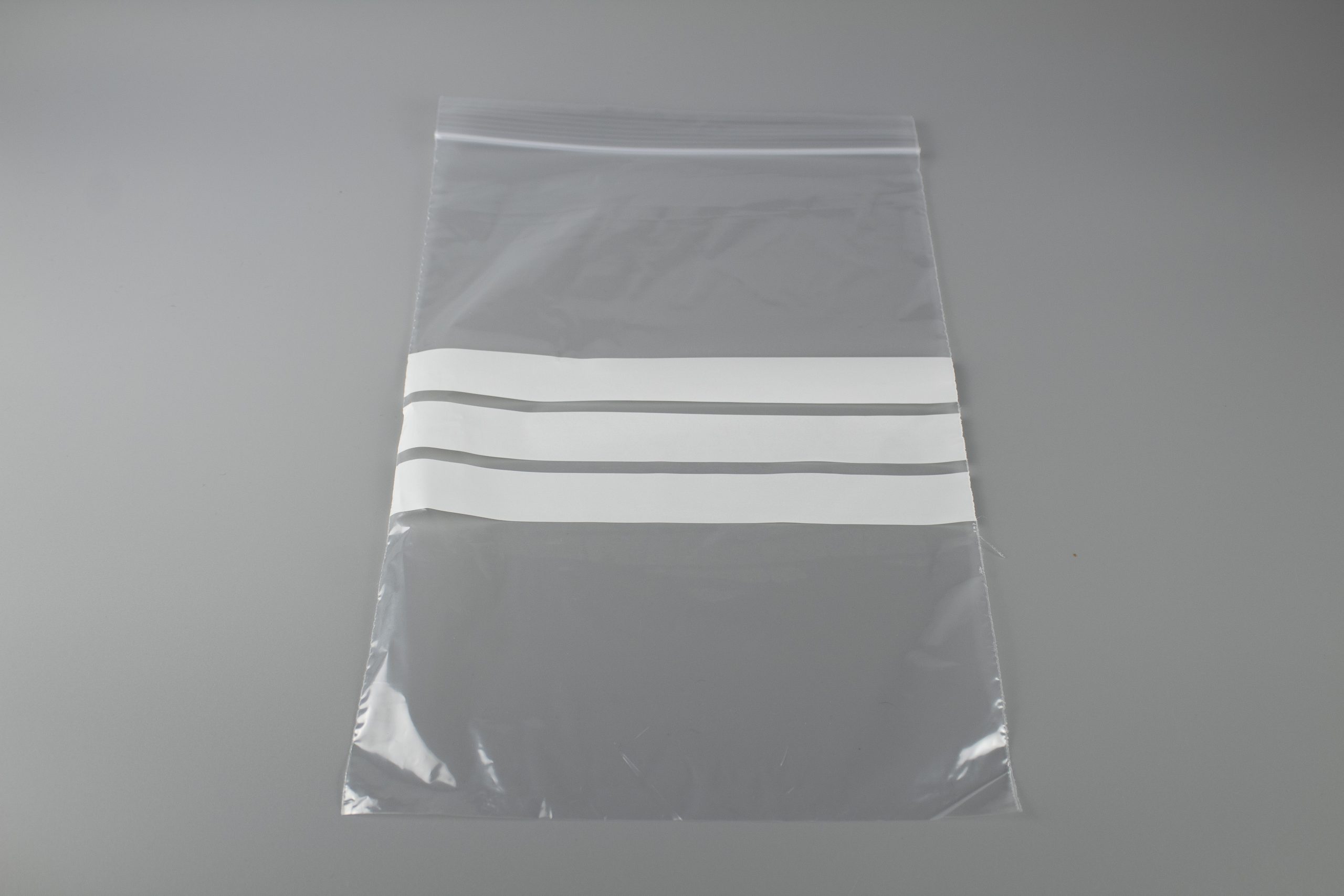 Clear Specimen Bag with Resealable with Write on Panel - GV Health