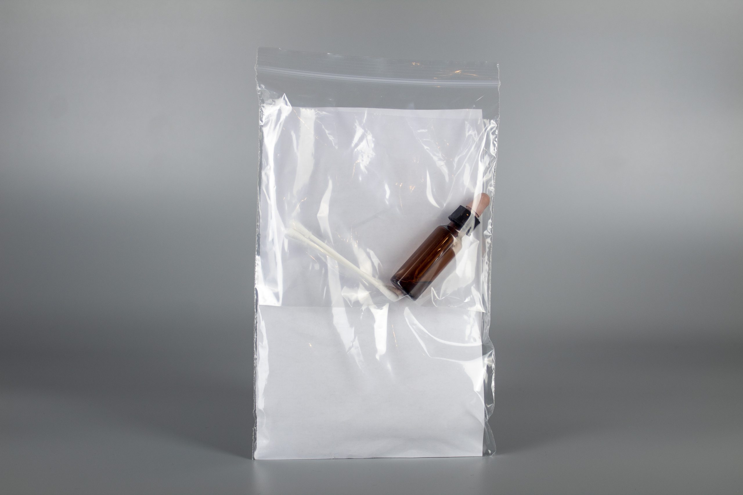 Clear Specimen Bag Resealable Pouch - GV Health